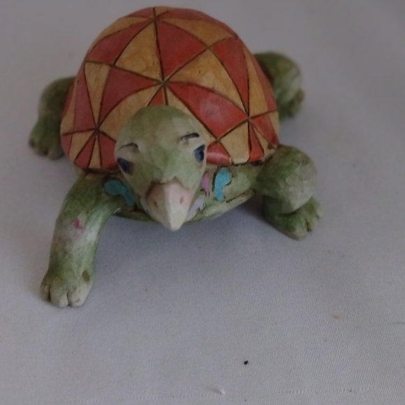 Jim Shore | Accents | Jim Shore Painted Resin Turtle Figure | Poshmark